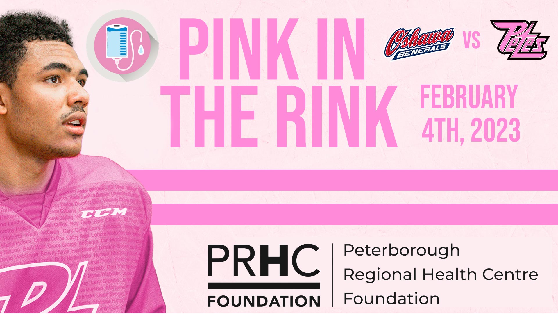 2023 Peterborough Petes Pink in the Rink supports cancer care at PRHC ...